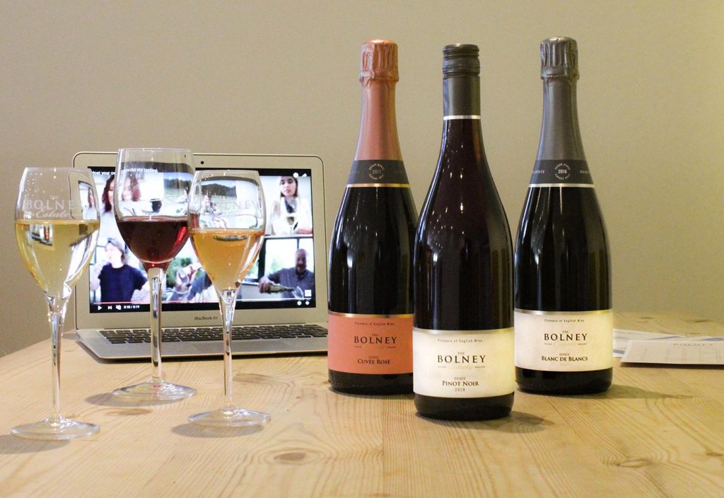 Introducing our brand new virtual wine tasting - Bolney Wine Estate